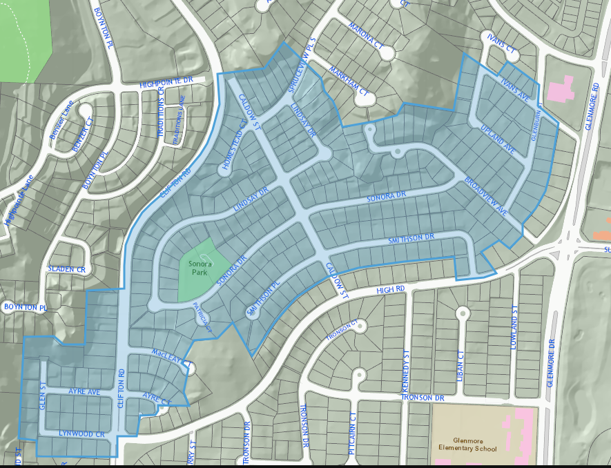 Map of affected properties -water shut off - Dec. 14, 2020 | City of ...